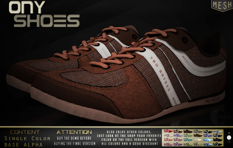 Second Life Marketplace - [ ONY ] : BROWN ESCURO