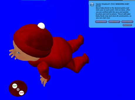 Second Life Marketplace - WANDERING BABY NOOB - CRAWLING TODDLER