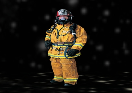 Second Life Marketplace - Fire fighter figure stand up cutout staff