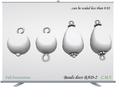 Second Life Marketplace - Beads deco BAD-2 Full Permission