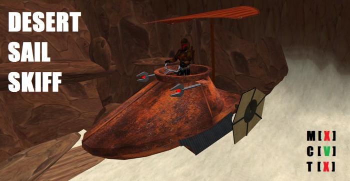 Second Life Marketplace - Desert Sail Skiff (box)