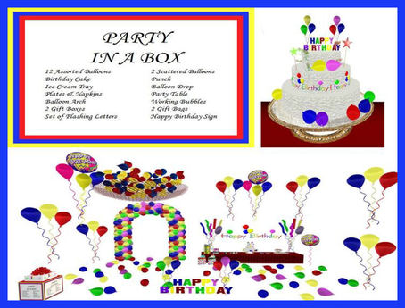 Second Life Marketplace - Complete Birthday Party In A Box