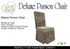 Second Life Marketplace - Parson Chair - Gold Copy!! Only 3 Prims!