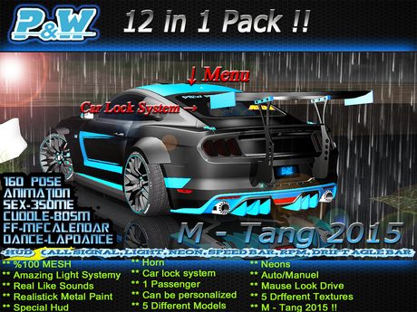 Second Life Marketplace - ..:: P&W M-Tang 2015