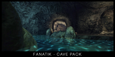Second Life Marketplace - :Fanatik Architecture: CAVES Lake Chamber Add ...