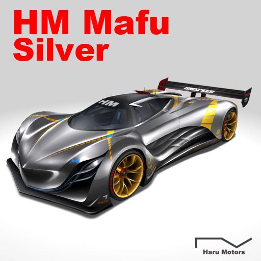 Second Life Marketplace - HM MAFU Silver 100% Mesh vehicle