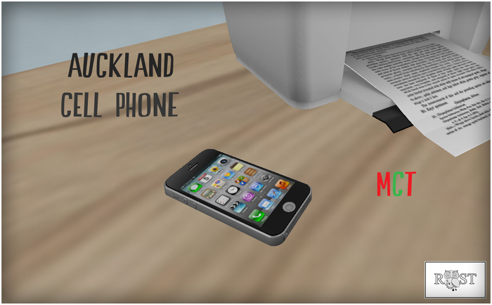 Second Life Marketplace - ROOST - Auckland Cell Phone