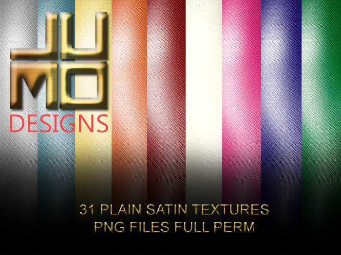 Second Life Marketplace - .:JUMO:. Plain Satin Textures