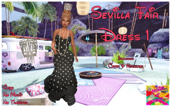 Second Life Marketplace - **.:DOP:. Sevilla Fair Dress 1