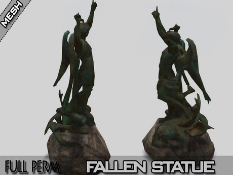Second Life Marketplace - + Fallen Statue + full perm