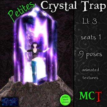 Second Life Marketplace - ~tc~ Petites Crystal Trap - A *for petites ...