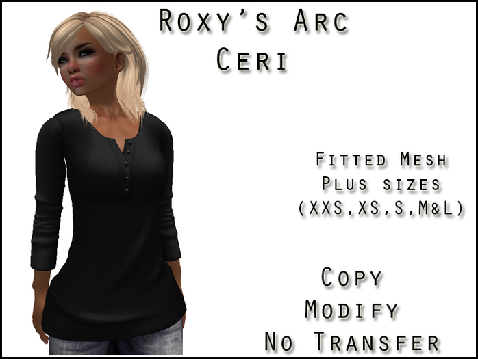 Second Life Marketplace - (Roxy's Arc) Ceri Black