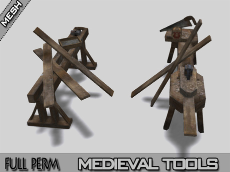 Second Life Marketplace - + Medieval Tools + full perm