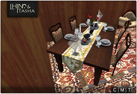 Second Life Marketplace - [L&T] - Victorian Dining Table