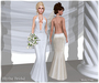 Second Life Marketplace - !Rebel Hope - Blythe Mesh Bridal Gown White