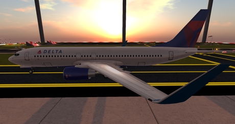 Second Life Marketplace - Delta Airlines 737-800 paints