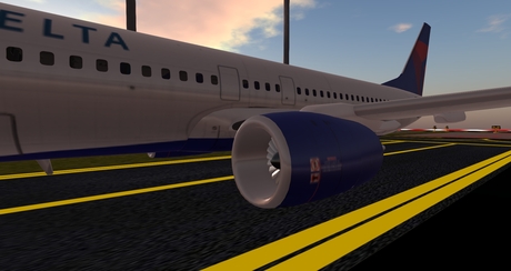 Second Life Marketplace - Delta Airlines 737-800 paints