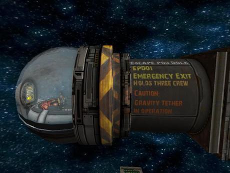 Second Life Marketplace - Starbase Escape Pod and Tube [10 prims]
