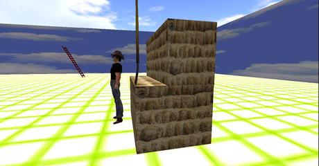 Second Life Marketplace - Hay Mound for Barn Farm copy / modify
