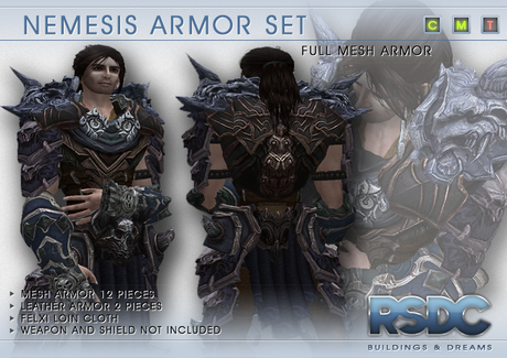 Second Life Marketplace - RSDC ARMOURY - NEMESIS ARMOR
