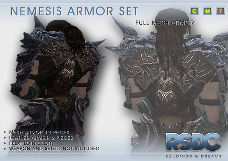 Second Life Marketplace - RSDC ARMOURY - NEMESIS ARMOR