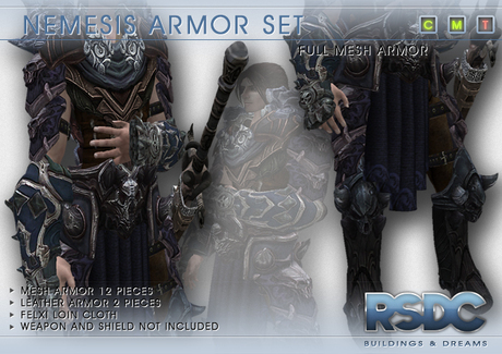 Second Life Marketplace - RSDC ARMOURY - NEMESIS ARMOR