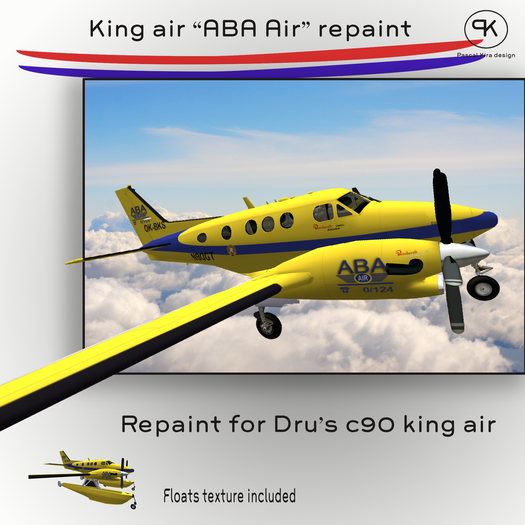 Second Life Marketplace - King Air ABA air Livery