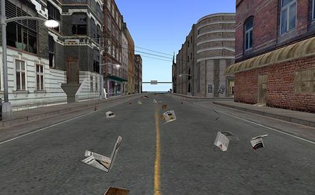 Second Life Marketplace - Drifting Newspapers in the wind (garbage, flying)