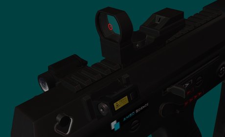 Second Life Marketplace - Ambo Science inc. Type 05 .45 SMG sub machine gun
