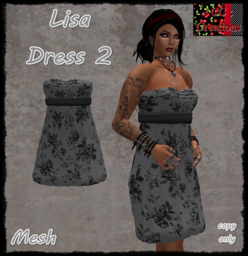 Second Life Marketplace - :CC: Lisa Dress 2