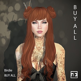 Second Life Marketplace - TRUTH HAIR Birdie (Mesh Hair) - BUY ALL