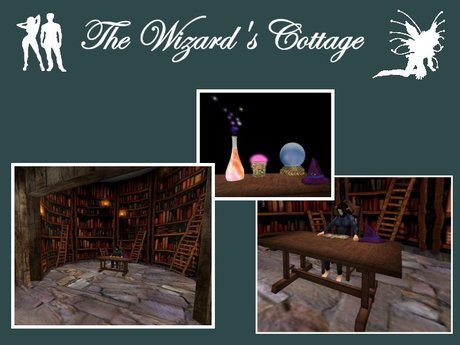 Second Life Marketplace - Wizard Cottage Petite w/Acc.