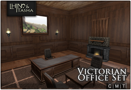 Second Life Marketplace - [L&T] - Victorian Office Set (Full Perm ...