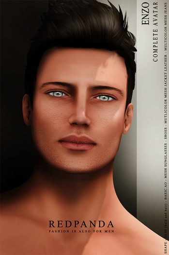 Second Life Marketplace - .:REDPANDA:. COMPLETE AVATAR ENZO