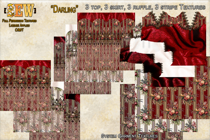 Second Life Marketplace - [SEW] Full Permission Clothing Textures ...