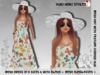Second Life Marketplace - YHS Summer Butterfly Dress 05