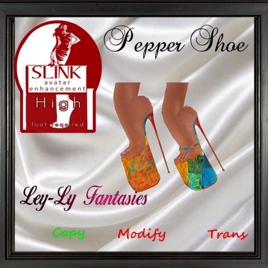 Second Life Marketplace - Ley-Ly's Pepper Shoe (Wear Me)