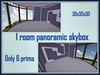Second Life Marketplace - Panoramic 1 Roomed Skybox, Low Prim