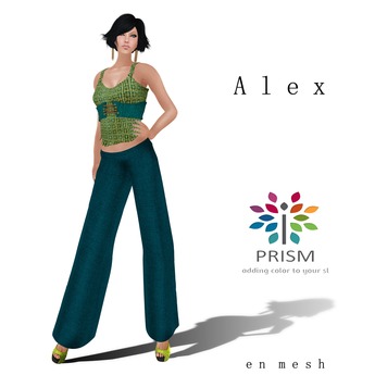 Second Life Marketplace - Prism Designs by Journey: Alex in Cream