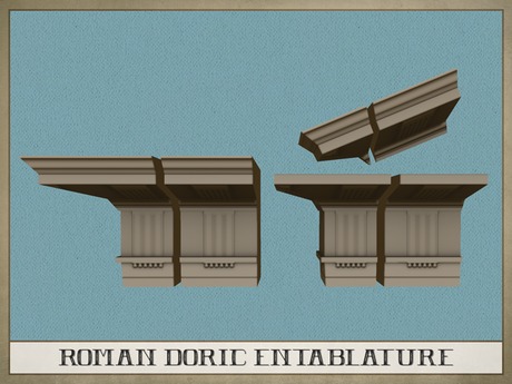 Second Life Marketplace - [CsL] The Roman Doric & Tuscan Orders