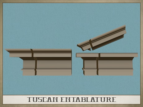 Second Life Marketplace - [CsL] The Roman Doric & Tuscan Orders