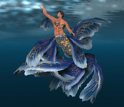 Second Life Marketplace - **TNN**Merman costume Nishiki Ai