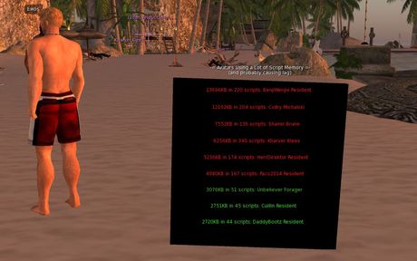 Second Life Marketplace - Avatar Script Detector