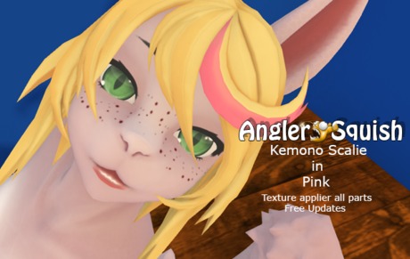 Second Life Marketplace - Angler Squish: Kemono Scaly in Pink