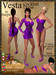Second Life Marketplace - *Goddess* Vesta Cocktail Mesh Skirt Outfit Vibrant Purple