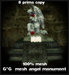 Second Life Marketplace - G^G mesh angel monument