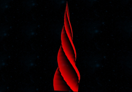 Second Life Marketplace - Rovolving multi spiral effect light spike red