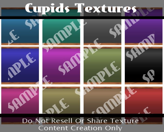 Second Life Marketplace - *CUPIDS TEXTURES* 12 Gradient Shine Textures