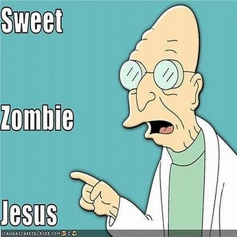 Second Life Marketplace - Nerdgasm -- Futurama "Sweet Zombie Jesus" gesture