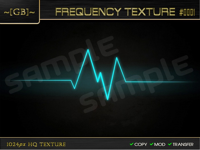 Second Life Marketplace - ~ [GB] Textures HQ ~ 00103 - Frequency ...